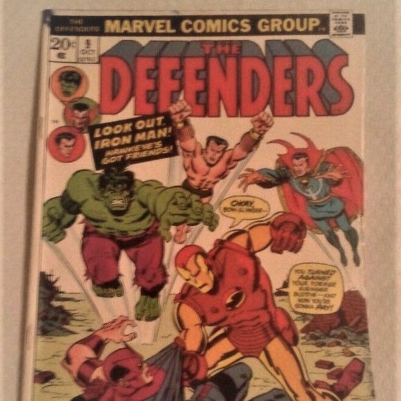 Marvel | Other | Marvel Comics Group The Defenders 9 | Poshmark